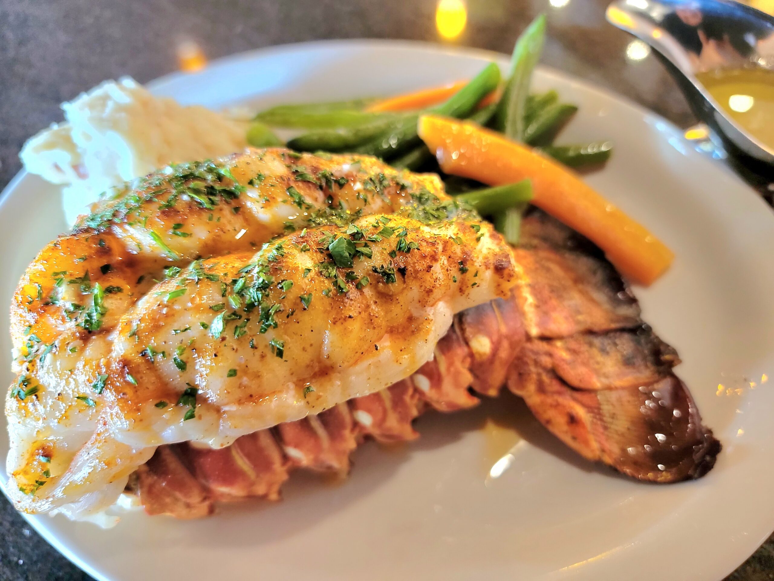 Florida Gulf Spiny Lobster Tail 12 Oz - Flaco's Mexican Restaurant ...