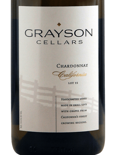 Chardonnay, Grayson Cellars - Flaco's Mexican Restaurant- Specialties ...